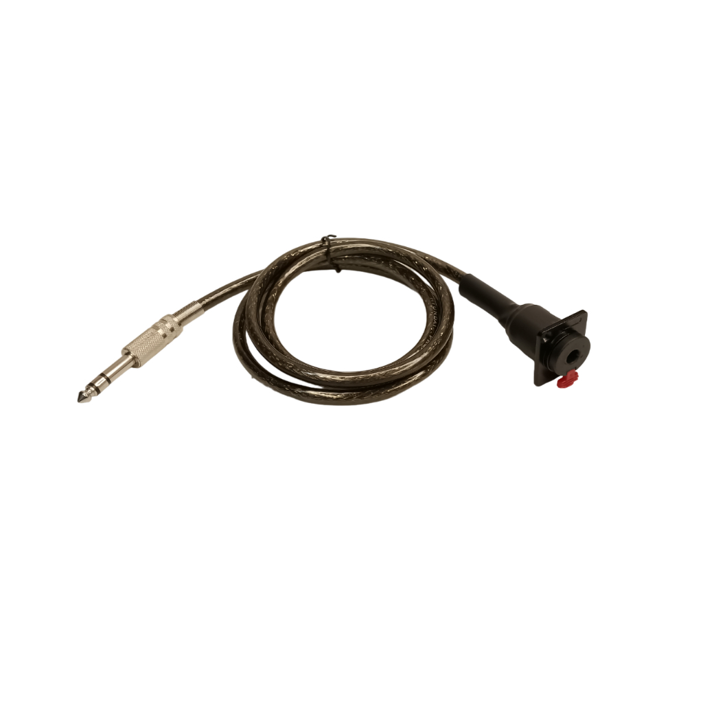 ONE PC 6.35mm MALE TRS STEREO to PL55 FEMALE CHASSIS, BEST FOR ...