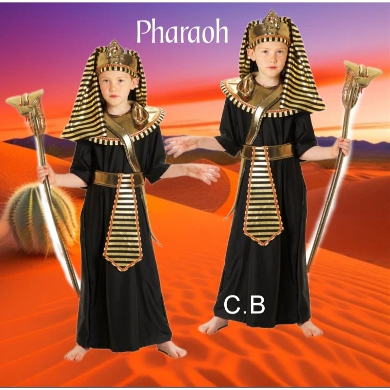 Egyptian Pharaoh Costume for kids | Shopee Philippines