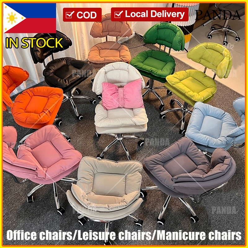Office Chair Computer chair Ergonomic chair lift swivel | Shopee ...