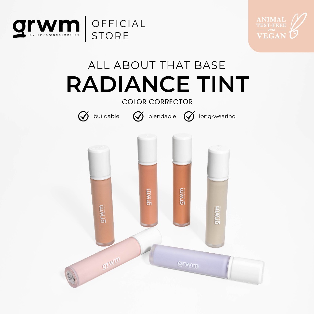 GRWM Cosmetics Radiance Tint Multiuse Base - Color Corrector | Shopee ...