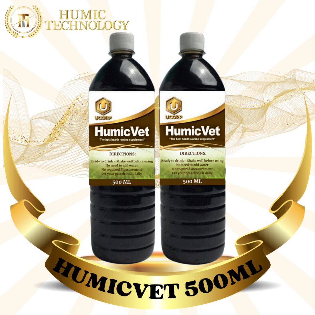 BUY 2 500ML Humicvet Supplement For All Animals Dogs, Cat, Chicken and ...