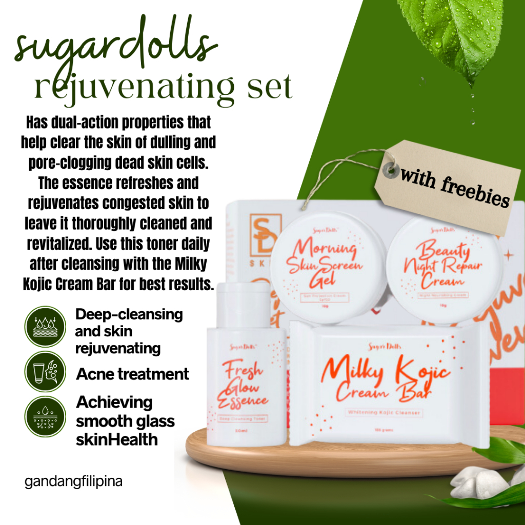 Sugar Dolls Rejuvenating Set New Packaging Micropeeling Set And Anti