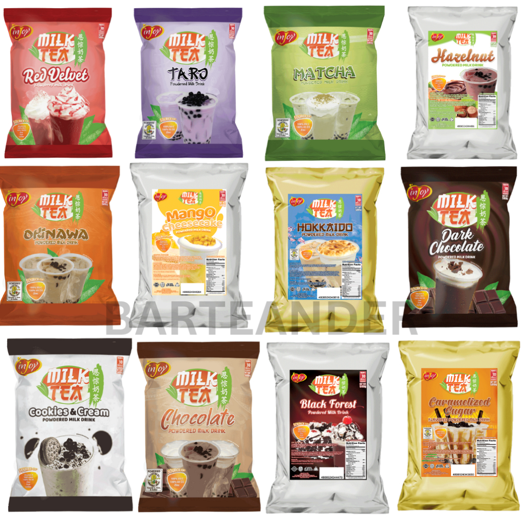 INJOY MILKTEA POWDER 500g | Shopee Philippines