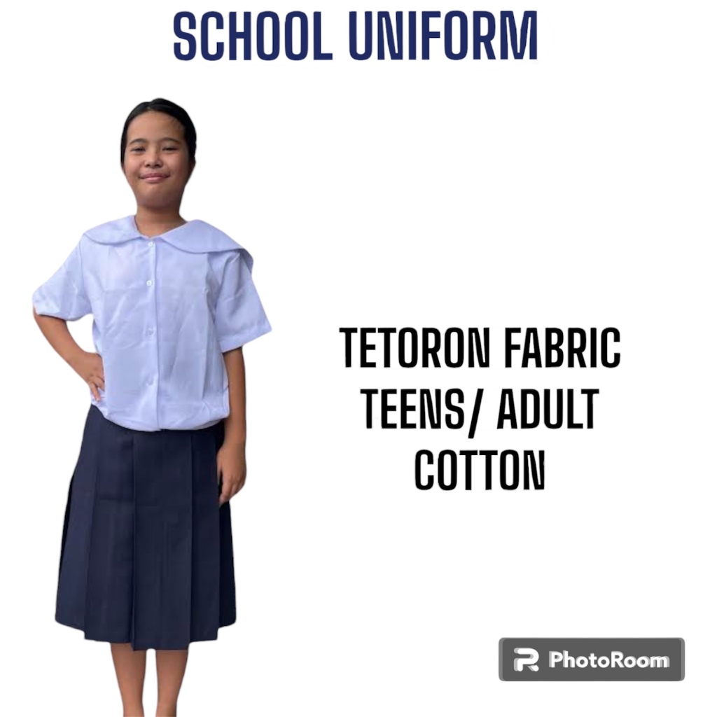 School Uniform Blouse and Skirt for Girls | Shopee Philippines