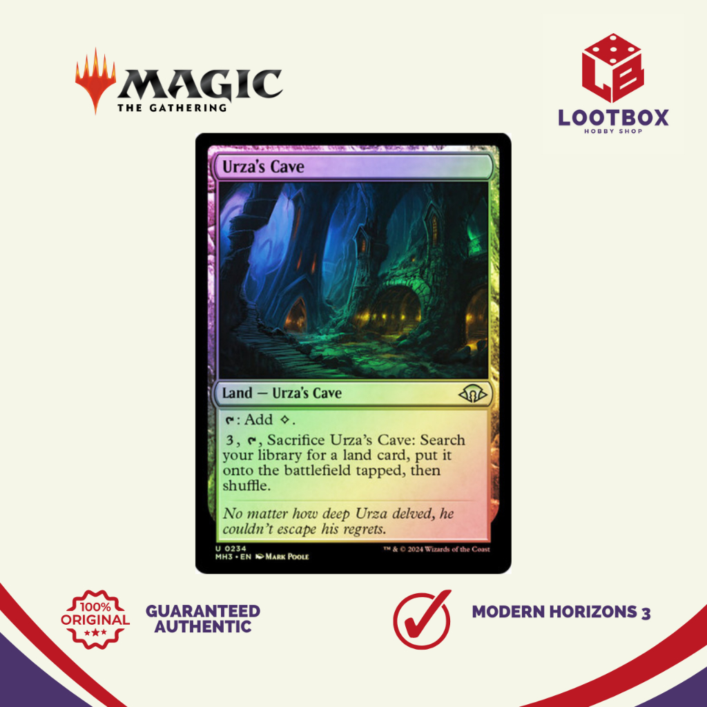 Magic the Gathering: Urza's Cave (Uncommon) - Modern Horizons 3 ...