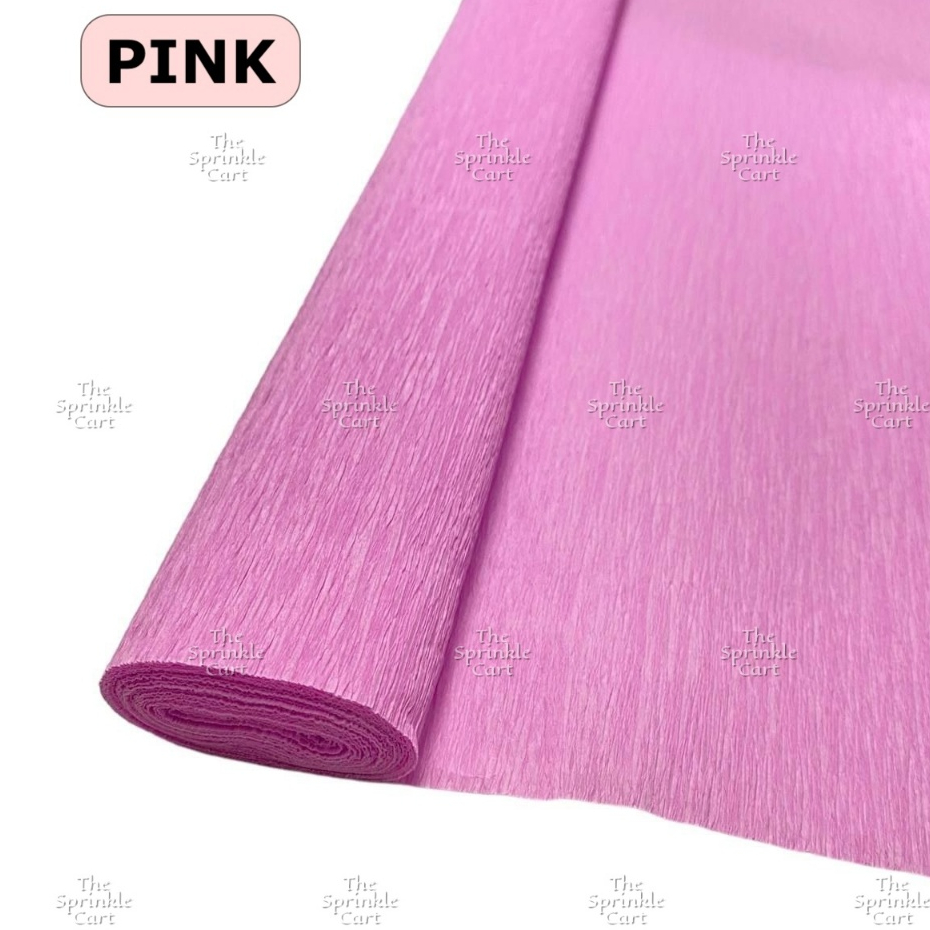 Premium Crepe Paper Rolls Decor DIY Flower Gift Wrapping Wedding ...