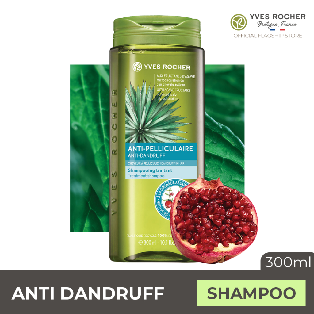 [Bestseller for Flake-Free Scalp] Anti Dandruff Shampoo 300ml by YVES ...