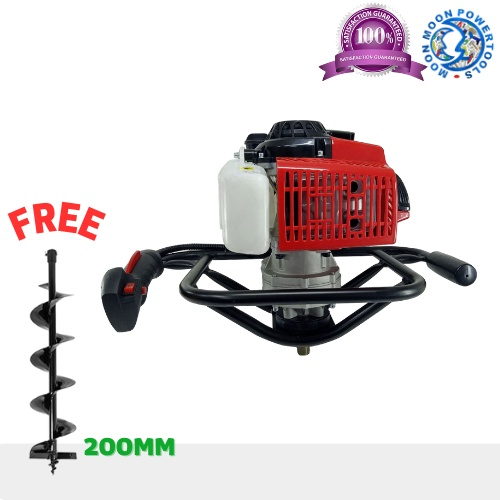 HOYOMA JAPAN Hole Digger Earth Auger machine with bit 150mm drilling ...