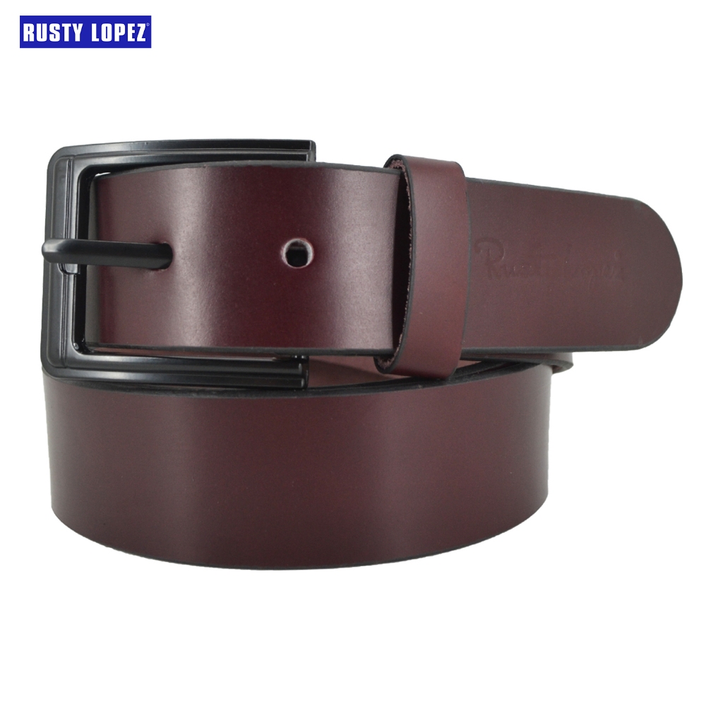 Rusty Lopez Men's Genuine Belt Leather | Shopee Philippines