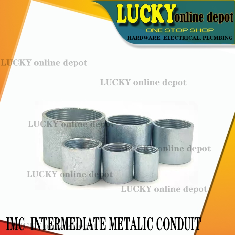 IMC INTERMEDIATE CONDUIT COUPLING 1/2" / 3/4" / 1" / 1 1/2" / 1 1/4 ...