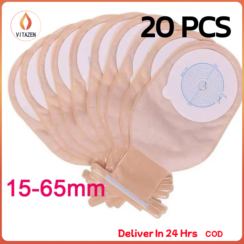 20pcs 20-60mm one-piece System Ostomy Bag Colostomy Bag Pouch Ostomy ...