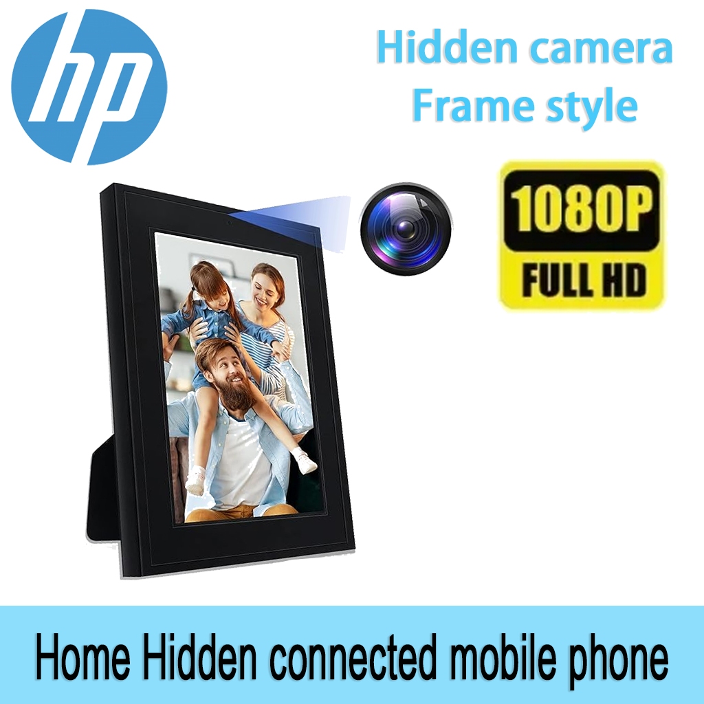 Hidden Camera Photo Frame Type Wireless Portable Spy Camera Security ...