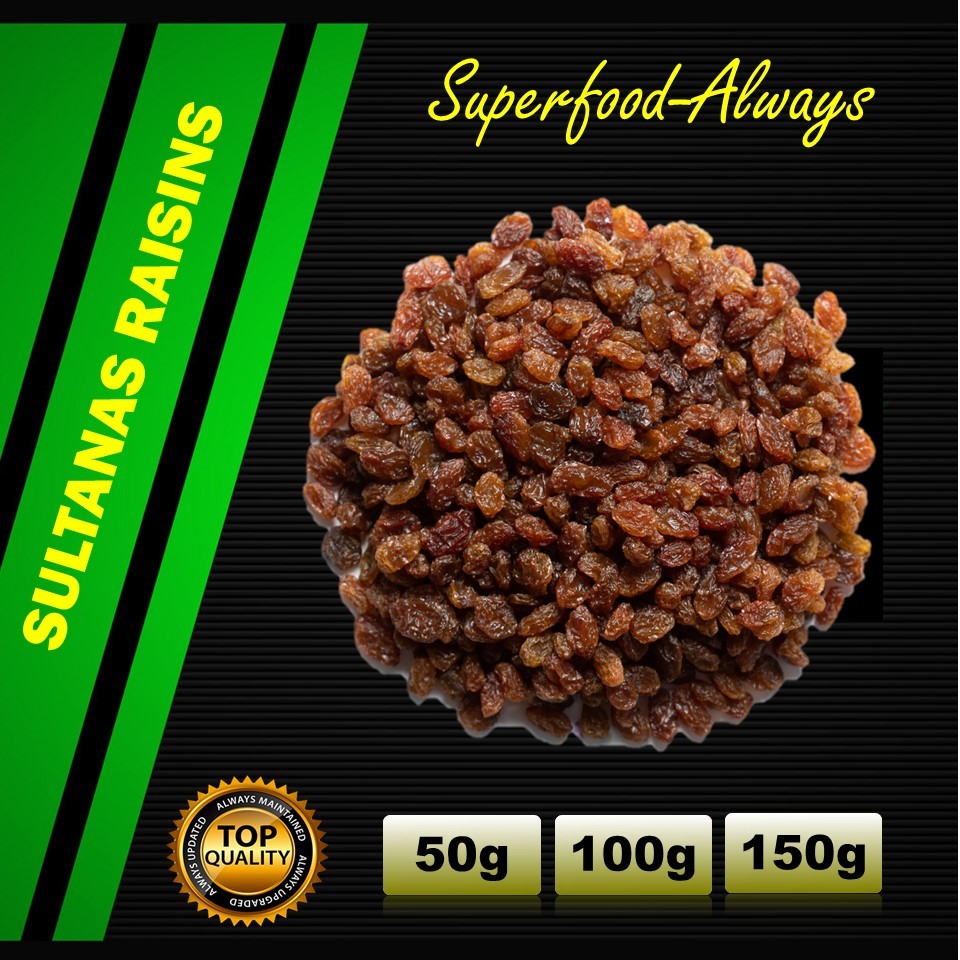 Sultanas Raisins, Dried (50g, 100g, 150g) | Shopee Philippines