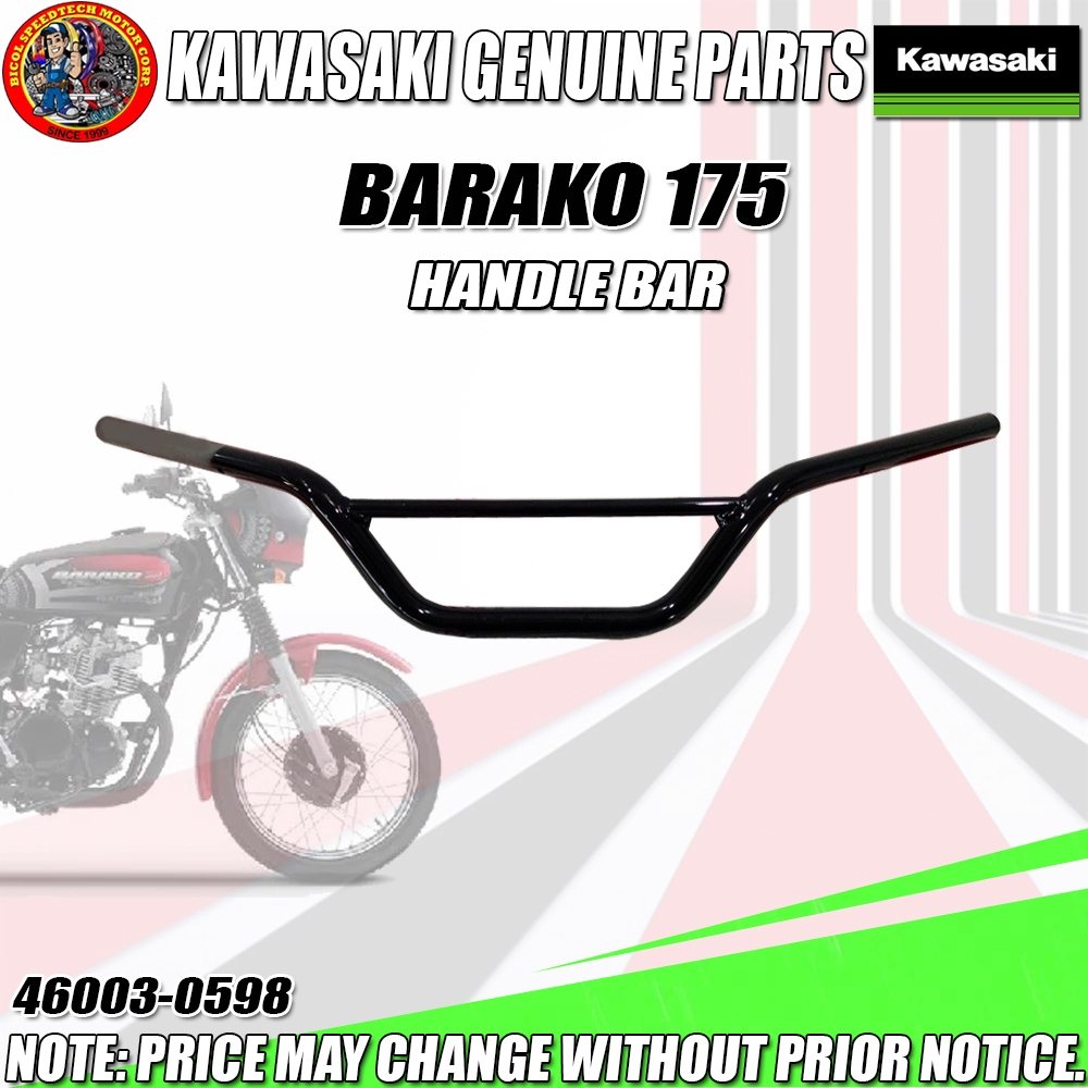 BARAKO 175 HANDLE BAR (KMC) (GENUINE: 46003-0598) | Shopee Philippines