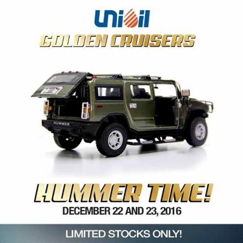 UNIOIL GOLDEN CRUISERS 2016 HUMMER H2 50TH YEAR ANNIVERSARY SUPER ...