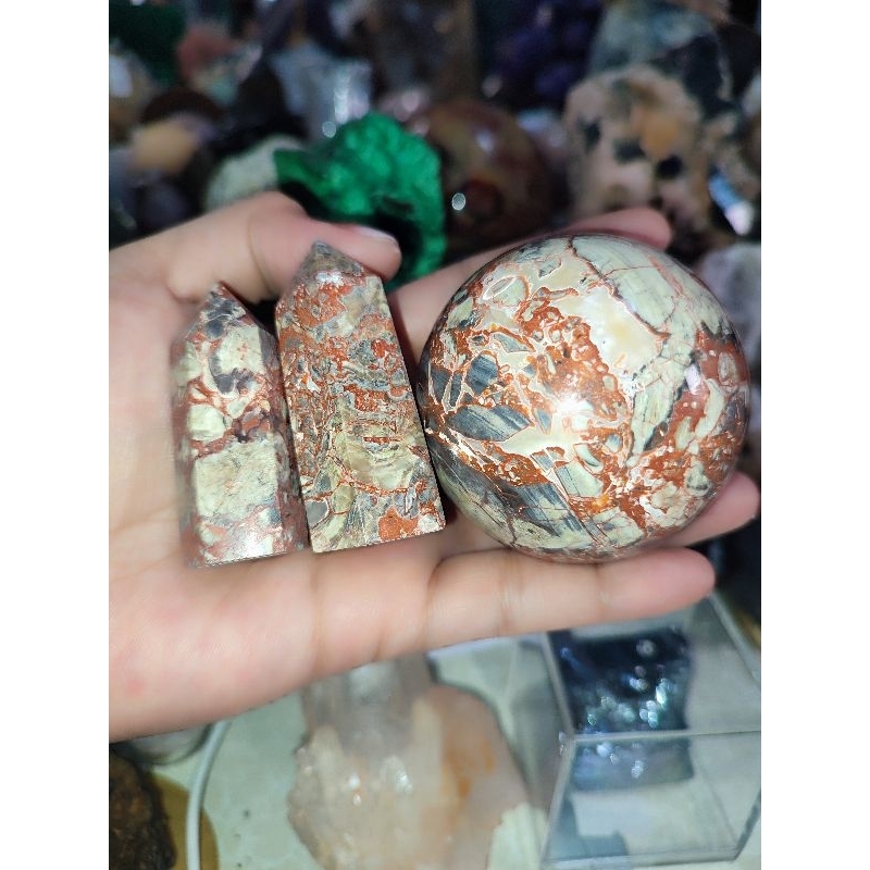 Money Agate Tower or Sphere (SOLD PER PIECE) | Shopee Philippines
