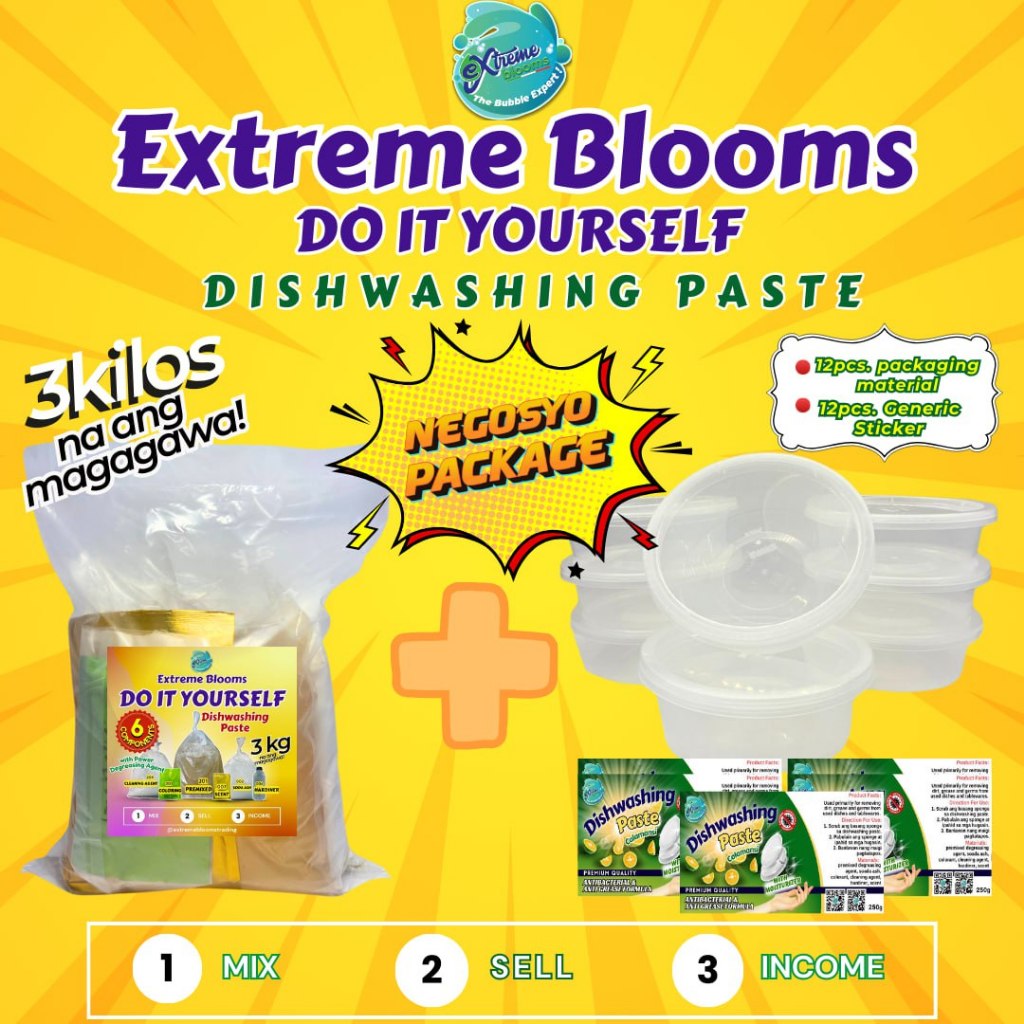 Negosyo Bundle Dishwashing Paste Kit | Shopee Philippines