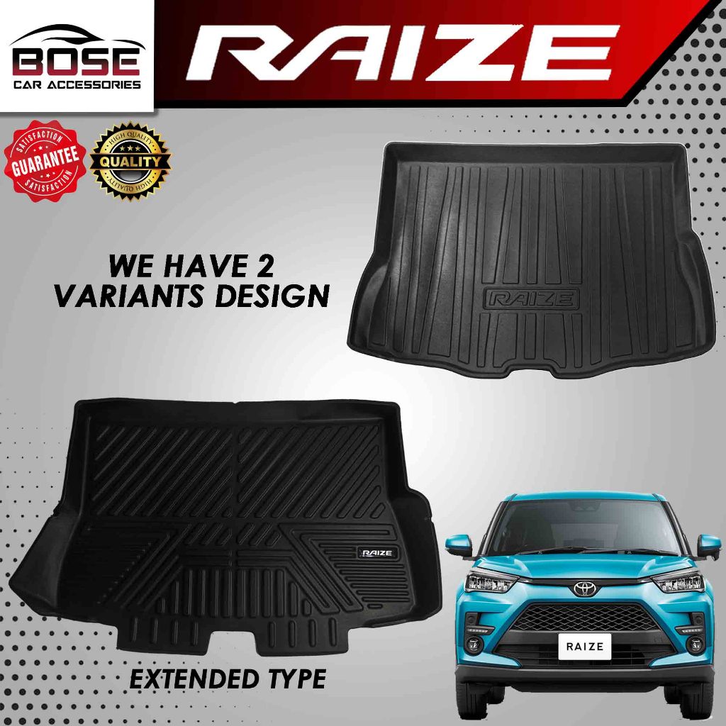 Car Trunk Tray for Toyota Raize 2022 Onward OEM Cargo Trunk Tray ...