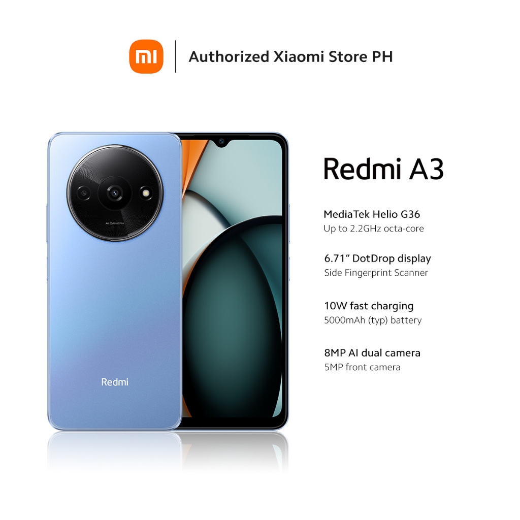 Xiaomi Redmi A3 4+128 Smartphone Global Version | Shopee Philippines