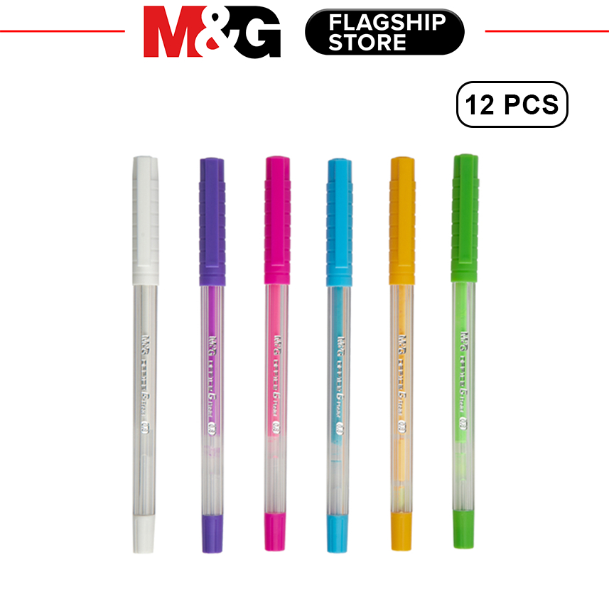 M&G Office G Pastel Gel Pen 0.8mm Agp13277 (12 Pcs) | Shopee Philippines