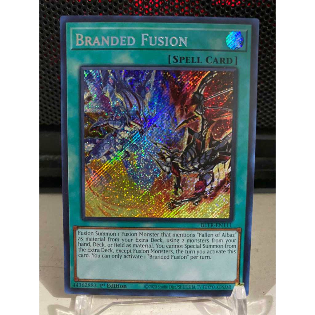 Branded Fusion - BLTR-EN111 - Secret Rare 1st Edition | Shopee Philippines