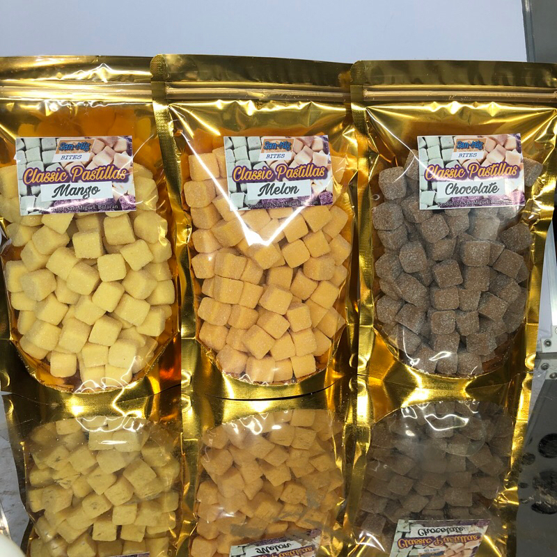 EXTRA LARGE POUCH 500g/HALF KILO TOASTED AND CLASSIC PASTILLAS ...