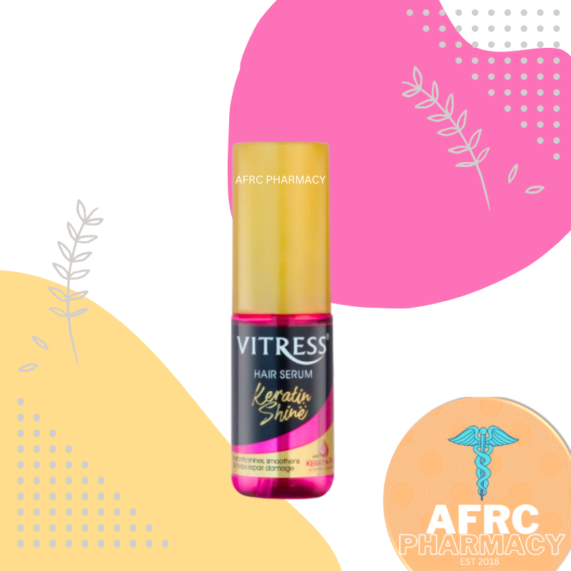 Vitress Hair Serum Keratin Shine with Keratin-Pro Vitamin Complex 30ml ...