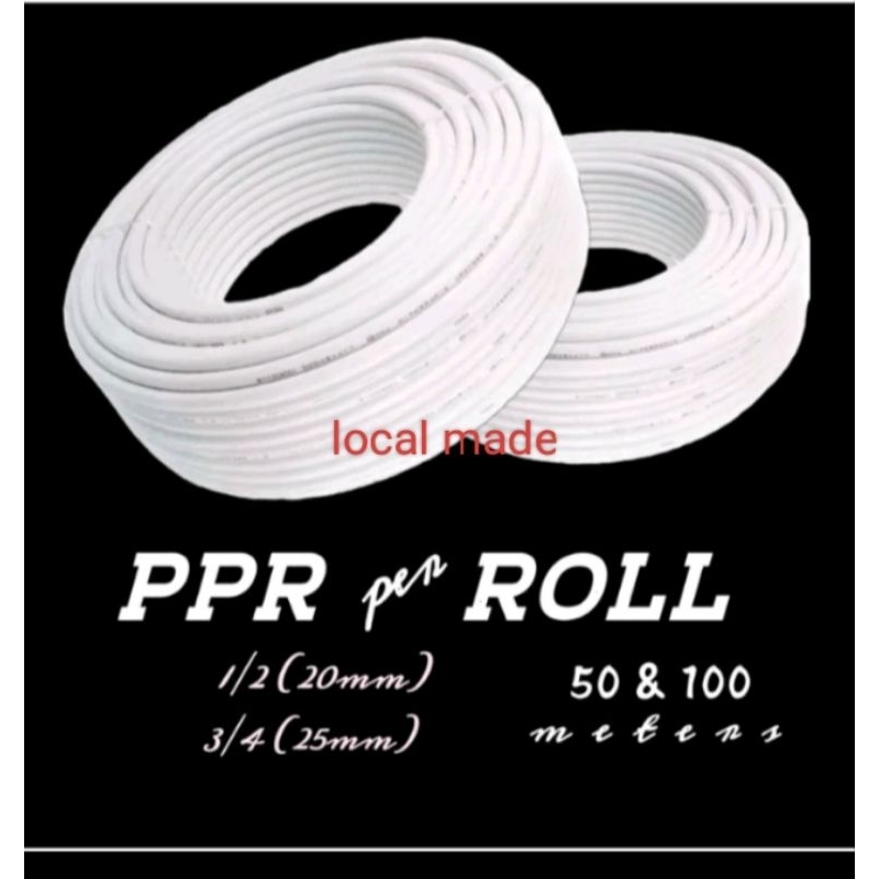 ppr pipe per roll 1/2 20mm x2.8mm ( 100meters) | Shopee Philippines