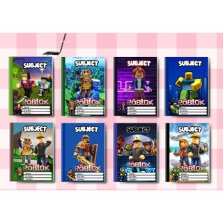 ROBLOX CUSTOMIZED NOTEBOOKS 80' LVS | Shopee Philippines