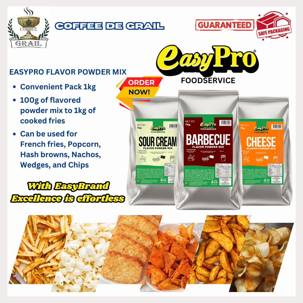EasyPro Flavor Powder Mix 1kg and 250g – Perfect for Fries, Popcorn ...