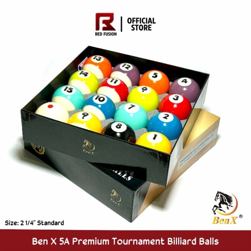 Ben X 5A Premium Tournament Billiard Balls | Shopee Philippines