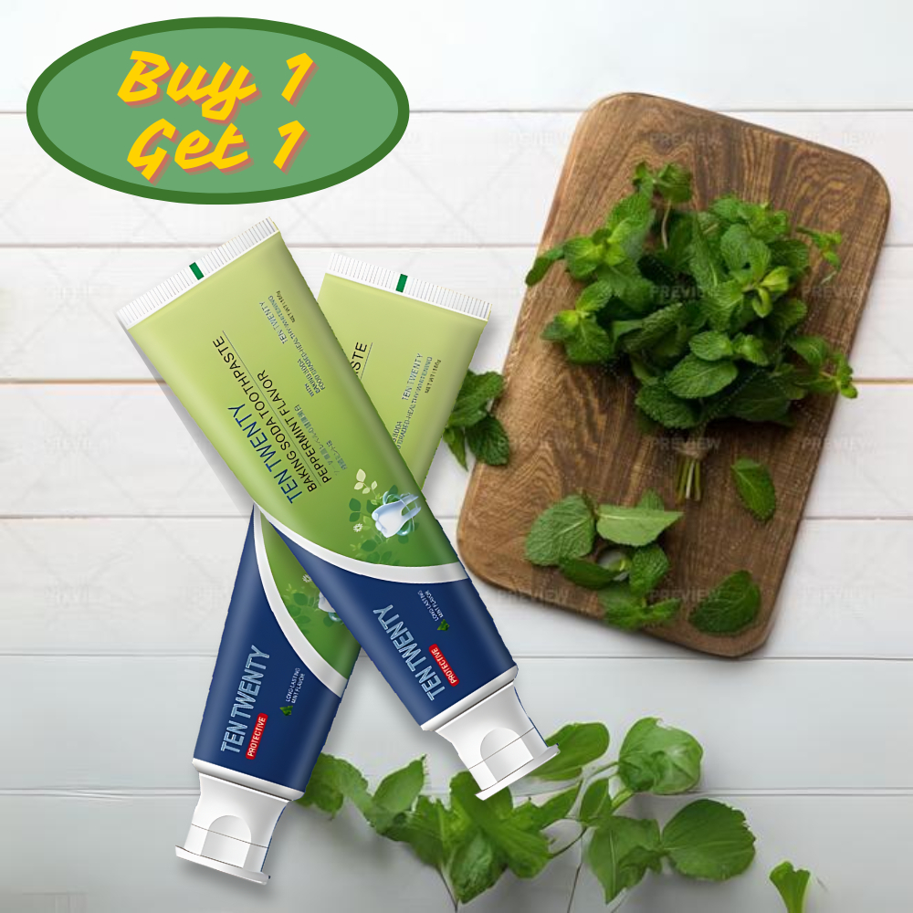 [Buy 1 Get 1] Pepper mint Taste teeth Whitening Toothpaste /Pepper Mint ...
