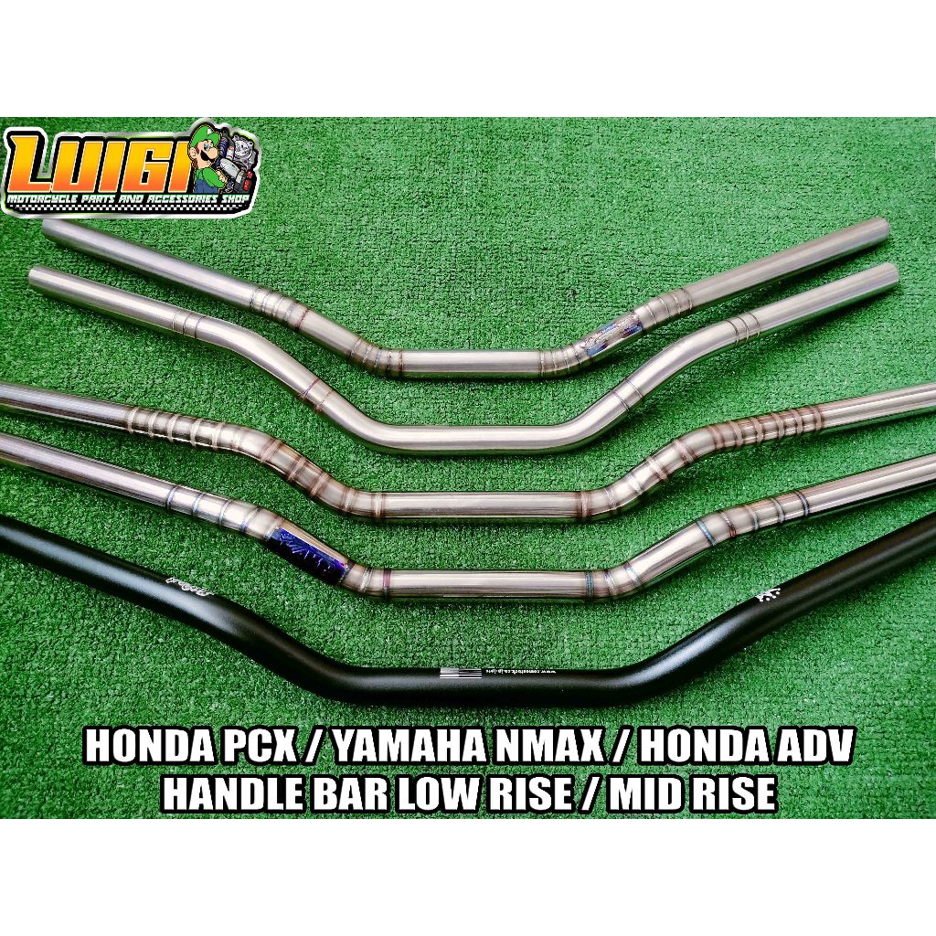 YAMAHA NMAX 155 / HONDA PCX / HONDA ADV HANDLE BAR LOW RISE / MID RISE ...