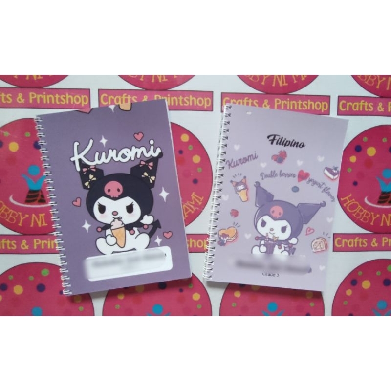 Personalized Notebook (Cartoon Theme) | Shopee Philippines