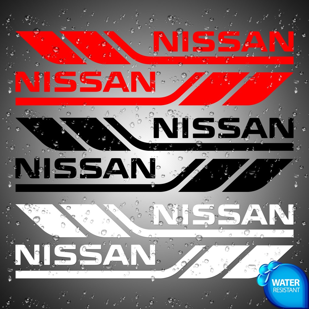Stickers | 2x Nissan | Nismo | Racing | Decals | Stripes | Vinyl ...