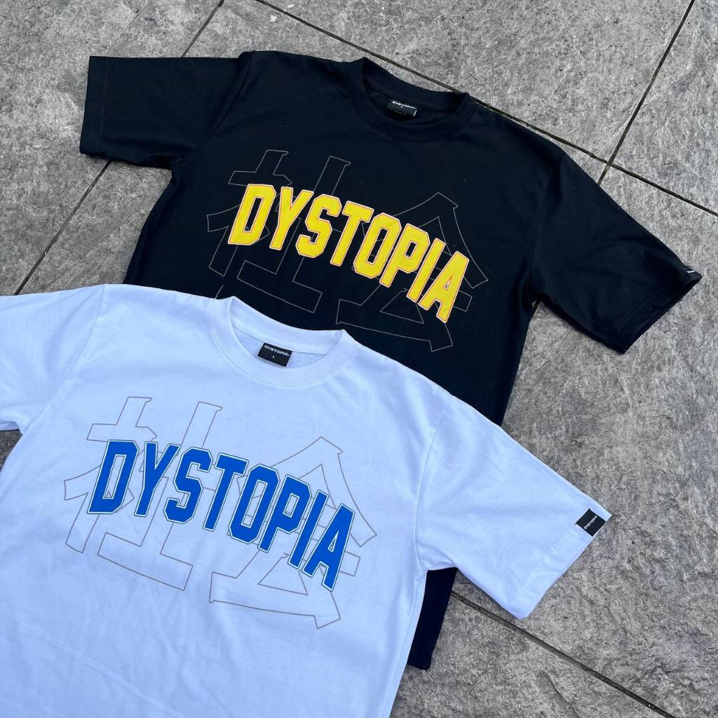 Dystopia "CHN Logo" Black and White Colorway | Shopee Philippines
