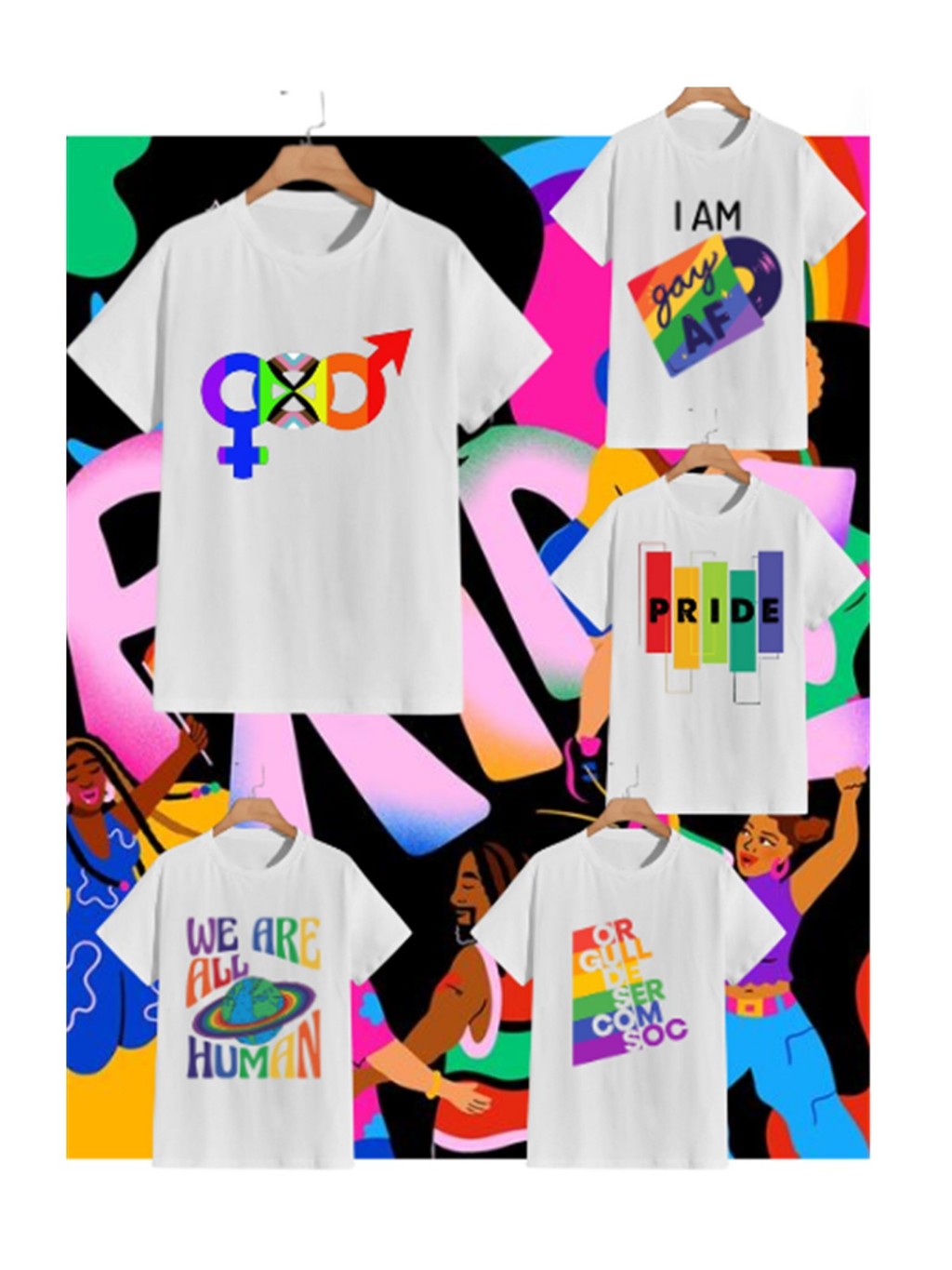 LGBTQ PRIDE MONTH TEES FOR KIDS TO ADULT LGBTQ SUBLIMATION SHIRT ...