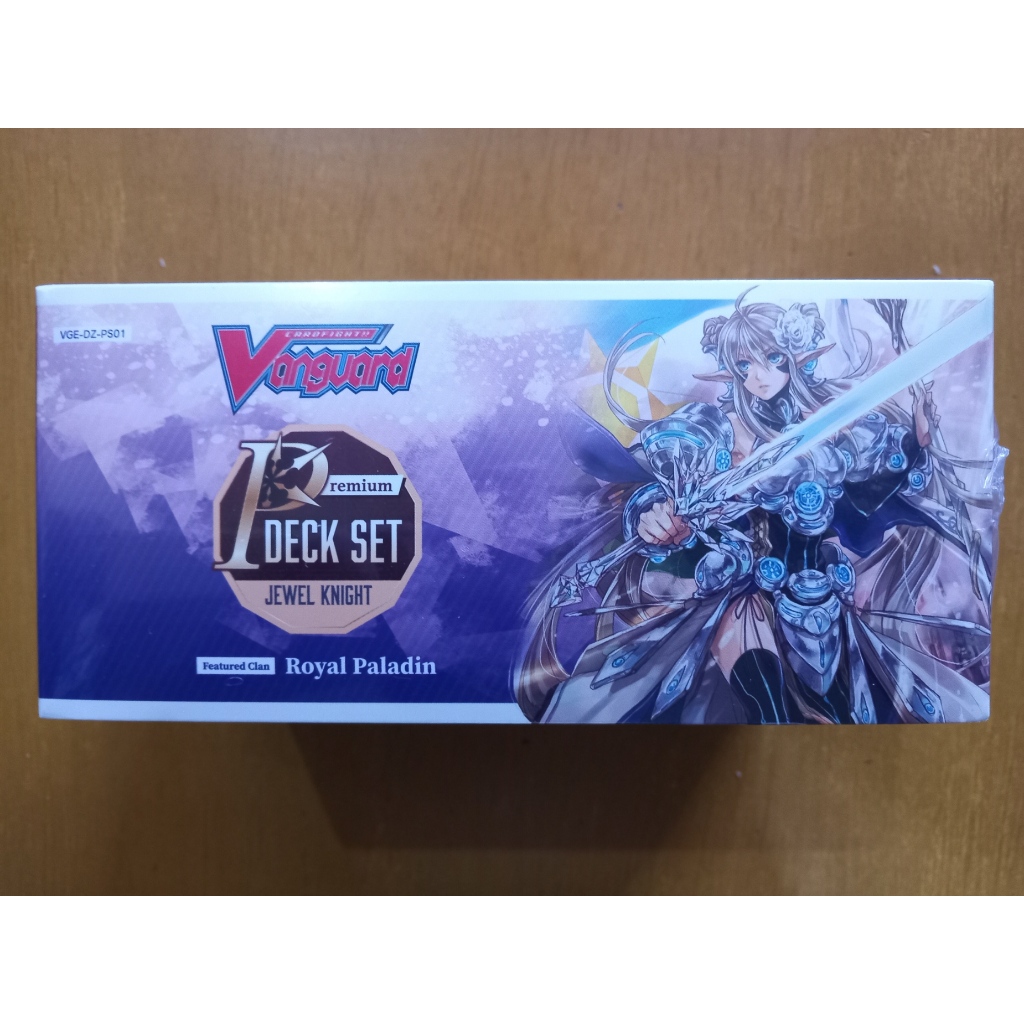 CFV Premium Deckset -Jewel Knight- English (VGE-DZ-PS01) Cardfight!! Vanguard Sealed Royal ...