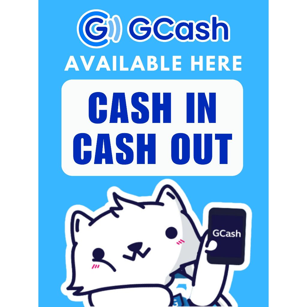 GCASH TARPAULIN BANNER WITH EYELET | Shopee Philippines