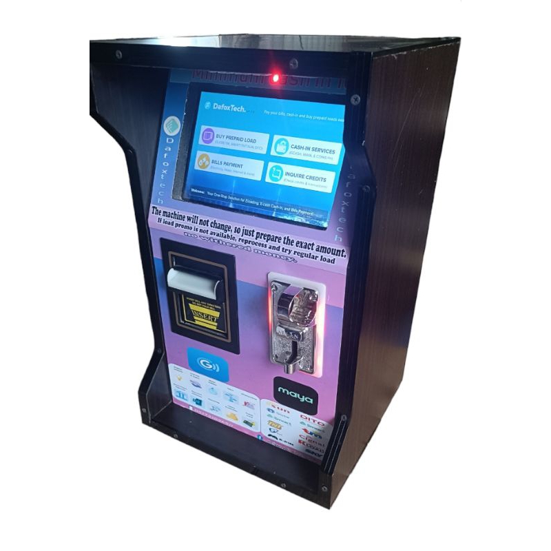 TABLE TOP DAFOXTECH KIOSK MACHINE GCASH/MAYA/BILLS PAYMENT/ELOADING ...