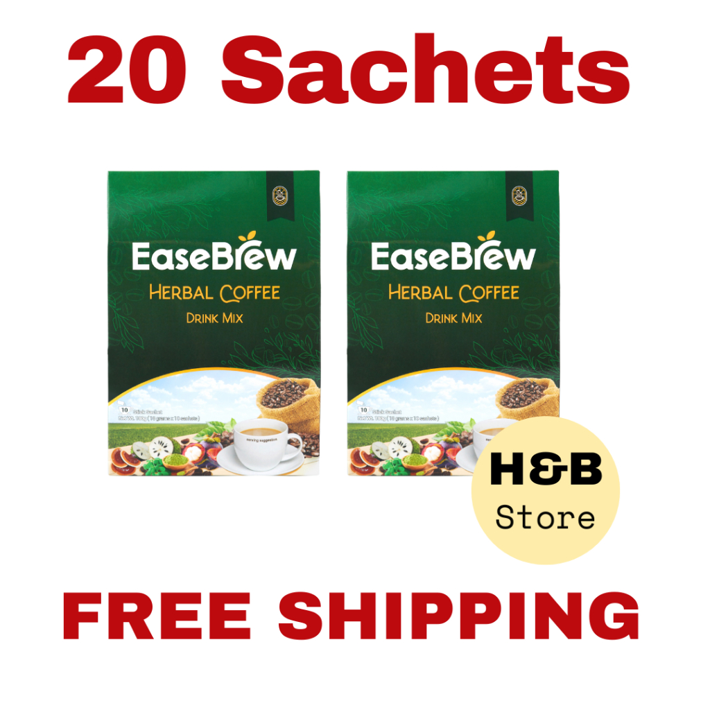 EaseBrew Herbal Coffee ( 2 Boxes ) | Shopee Philippines