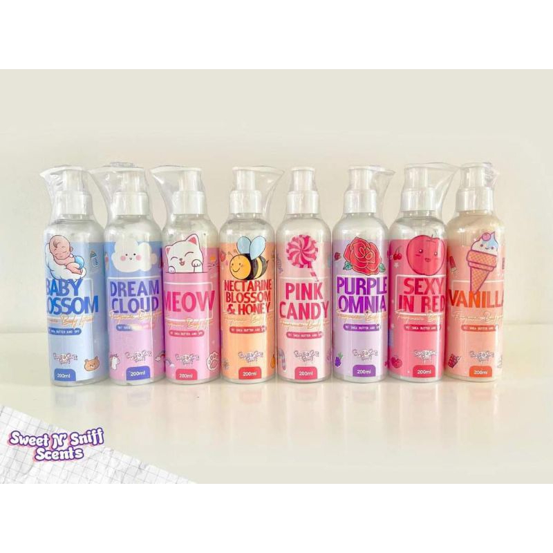 SWEET N' SNIFF SCENTED LOTION | Shopee Philippines