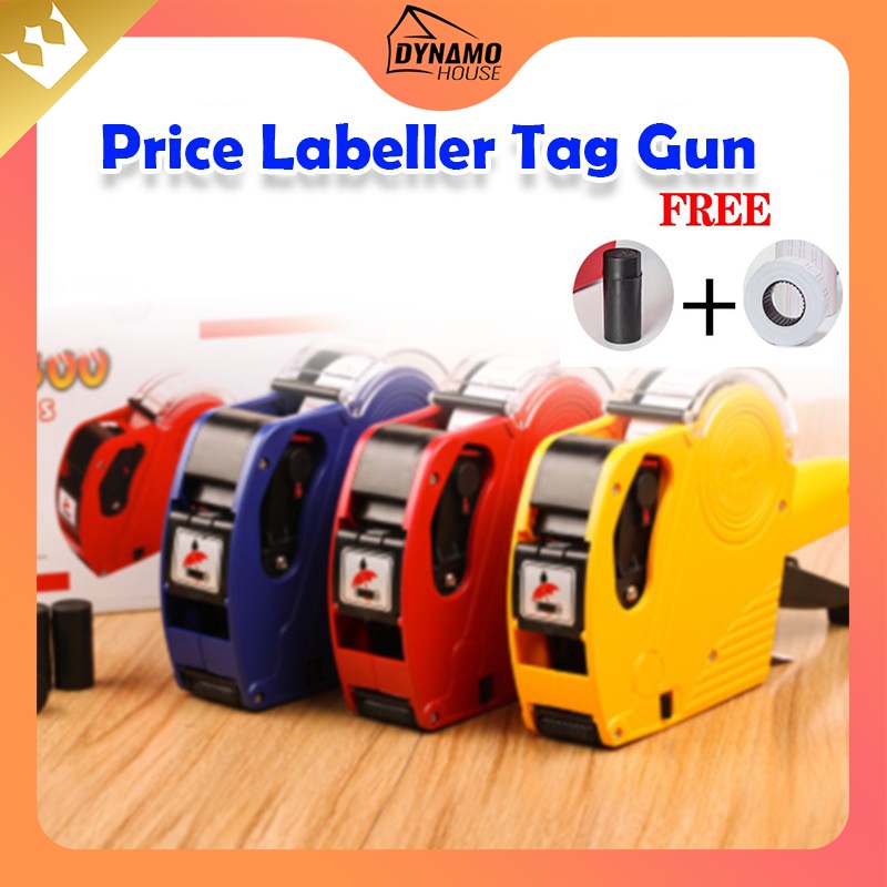 Price Tag Gun MX-5500 8-Digit Price Tagger Price Tag Labeller Price Tag Sticker Tagging Gun ...