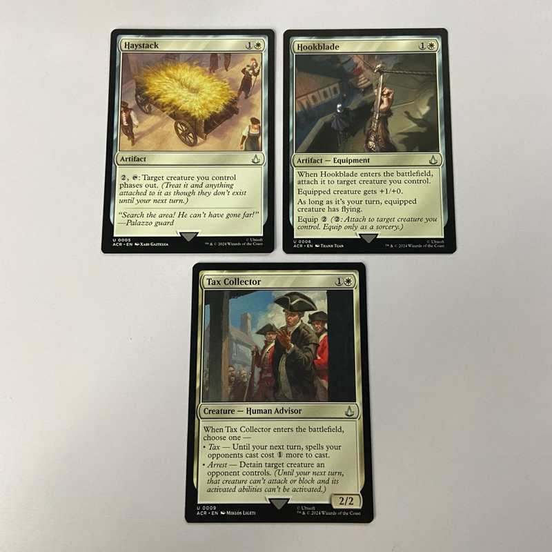 HAYSTACK HOOKBLADE TAX COLLECTOR | ACR ASSASSIN’S CREED | WHITE MTG ...