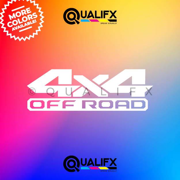 4x4 Off Road Car Sticker Decal Waterproof Vinyl Cut Out Stickers 3M ...