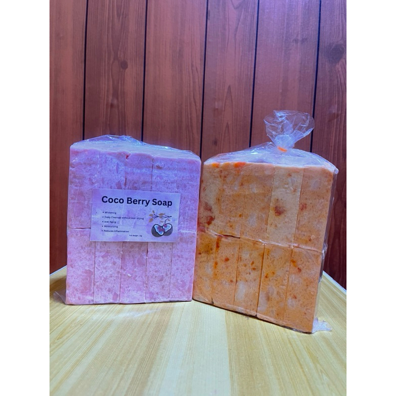 Cocoberry Niacinamide Soap+ Gluta Kojic Soap Rebar Bundle 2kls ...