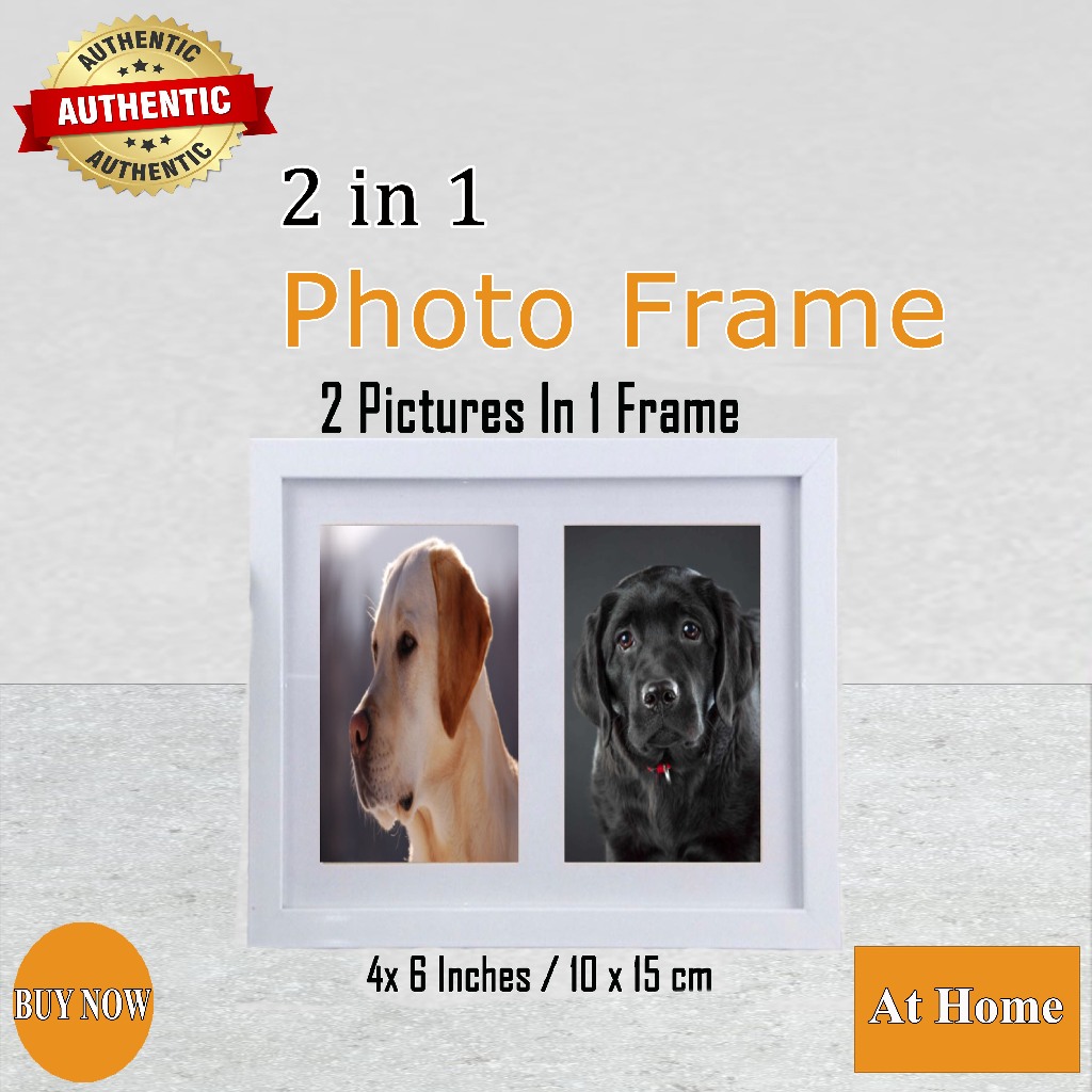 Picture Frame 5R Size 2 in 1 Photo Frame At Home | Shopee Philippines