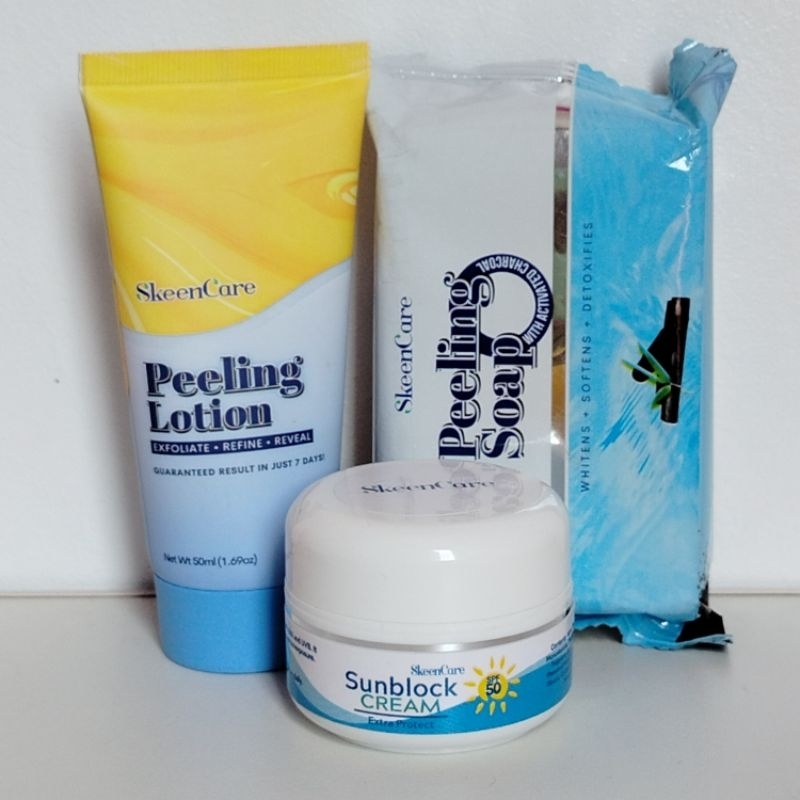 3in1 Skeencare New Packaging Face and Body Peeling Lotion with Sunblock ...