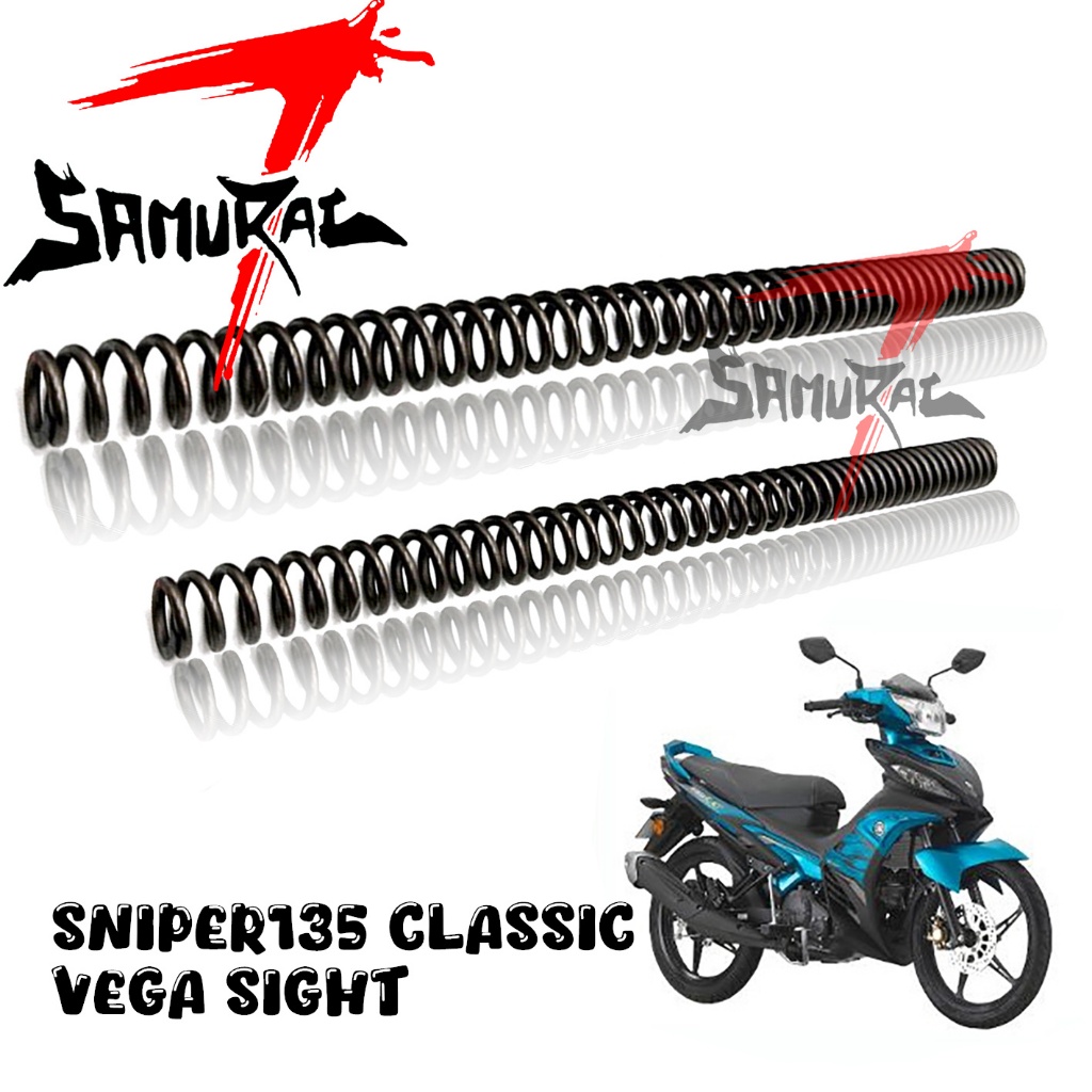 Racing Motor Front Shock Spring (2PCS) for Sniper135 Classic Vega Force ...