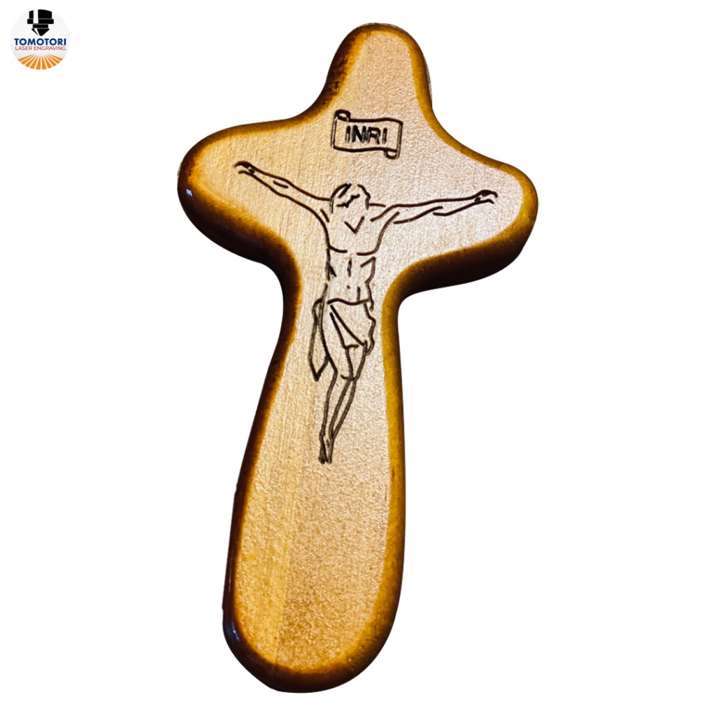 Crucifix Jesus Nazarene Wooden Comfort Cross Palm Cross Christian Gift ...